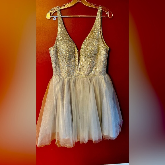 Dresses | Shimmer Party Dress | Poshmark